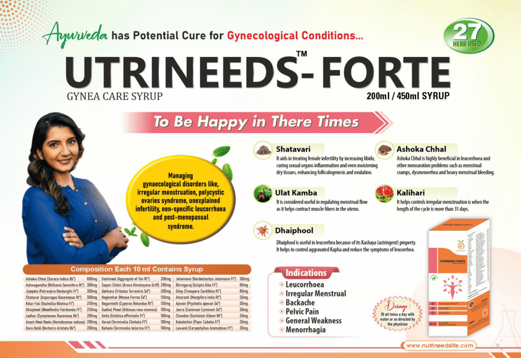 Utrineeds Forte Gynea Care Syrup - 450ml